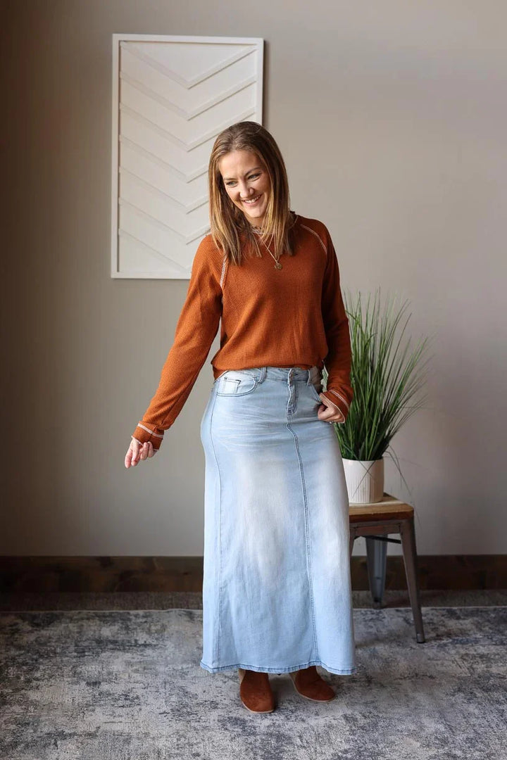 Denim Skirts Collection | Classy Closet – Classy Closet Shop