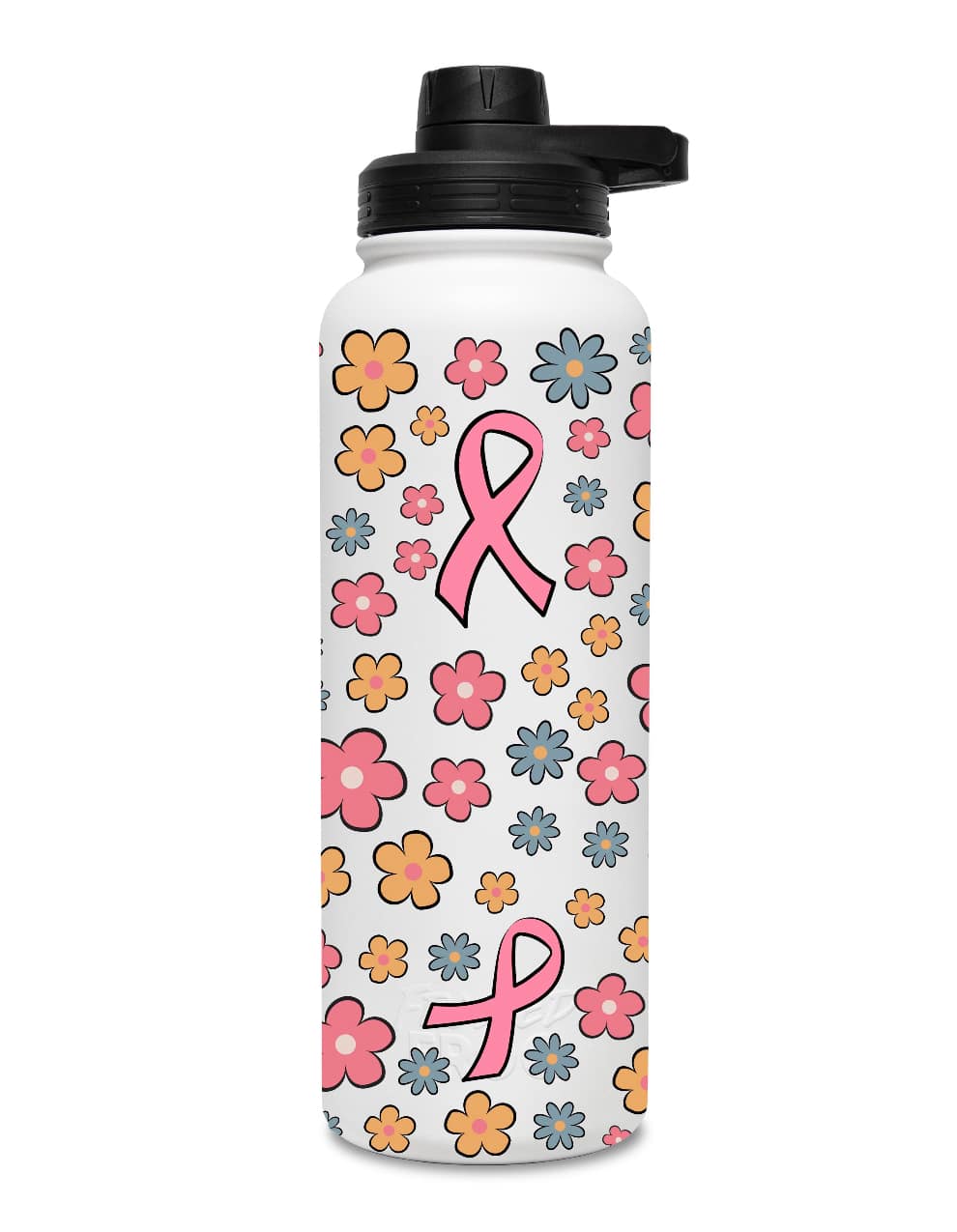 Breast Cancer Daisy Frosted Frog 40 oz. Tumbler – Classy Closet Shop